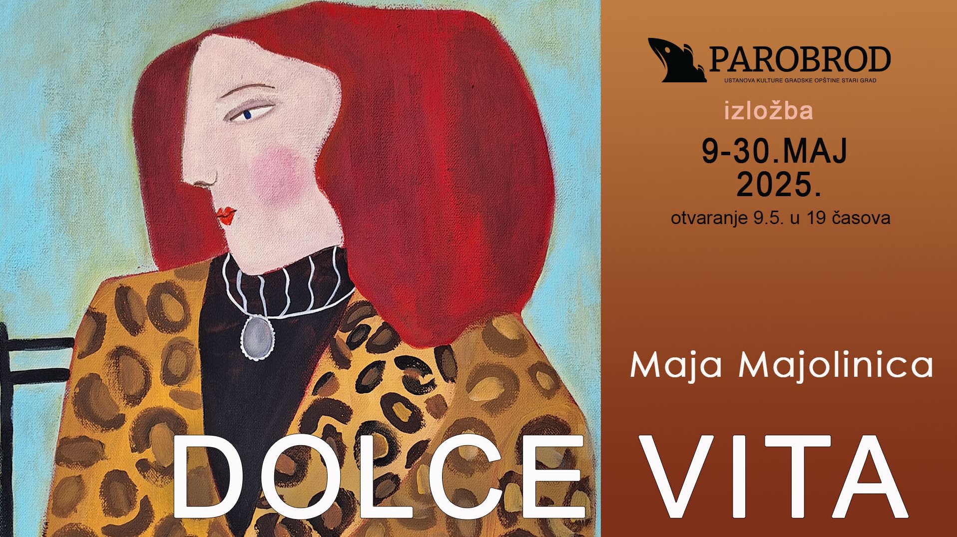 Izložba Maje Majolinice u Parobrodu | Grad Beograd