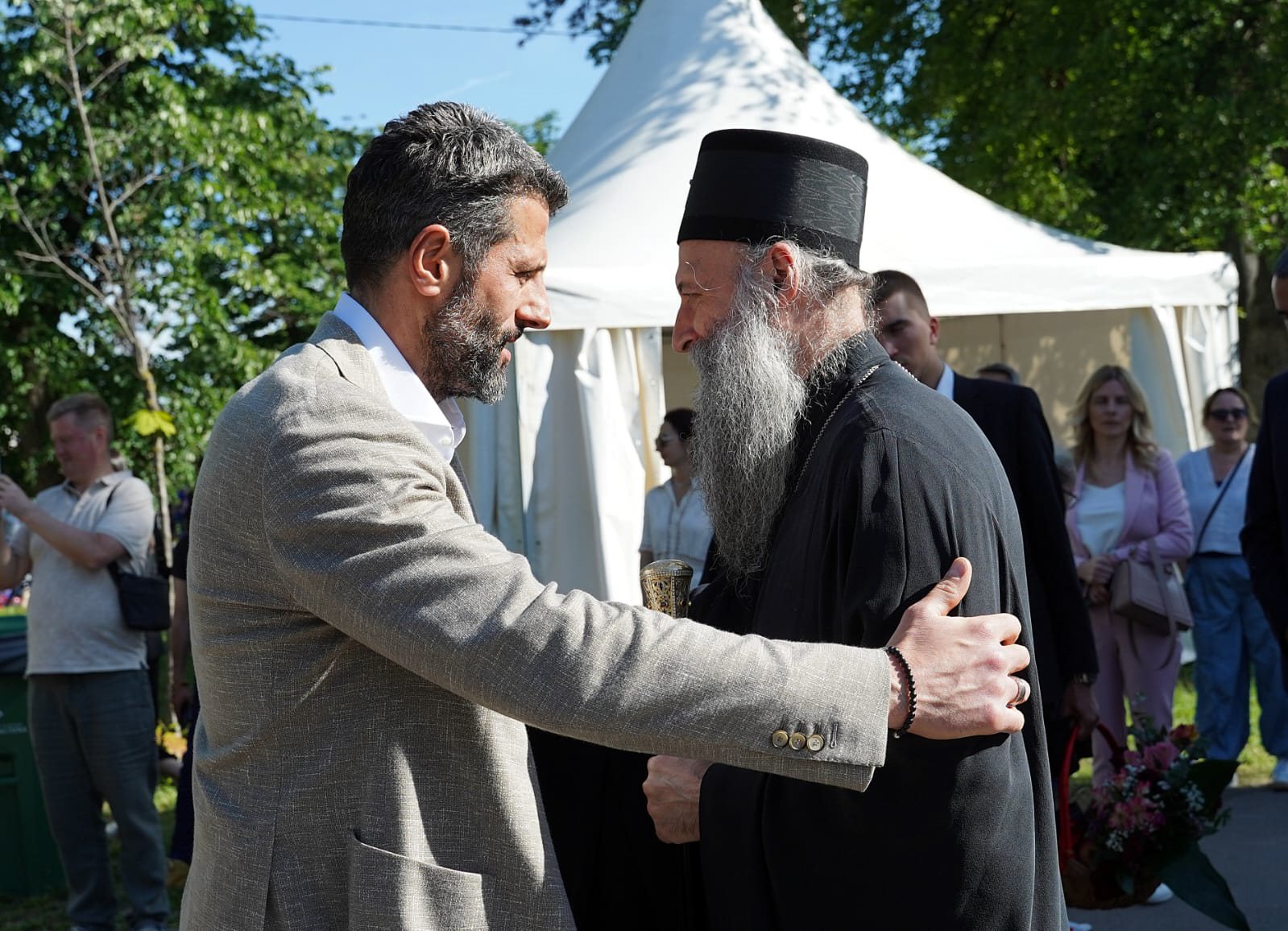 GRADONAČELNIK ŠAPIĆ I PATRIJARH PORFIRIJE NA „BEOGRADSKIM DANIMA ...